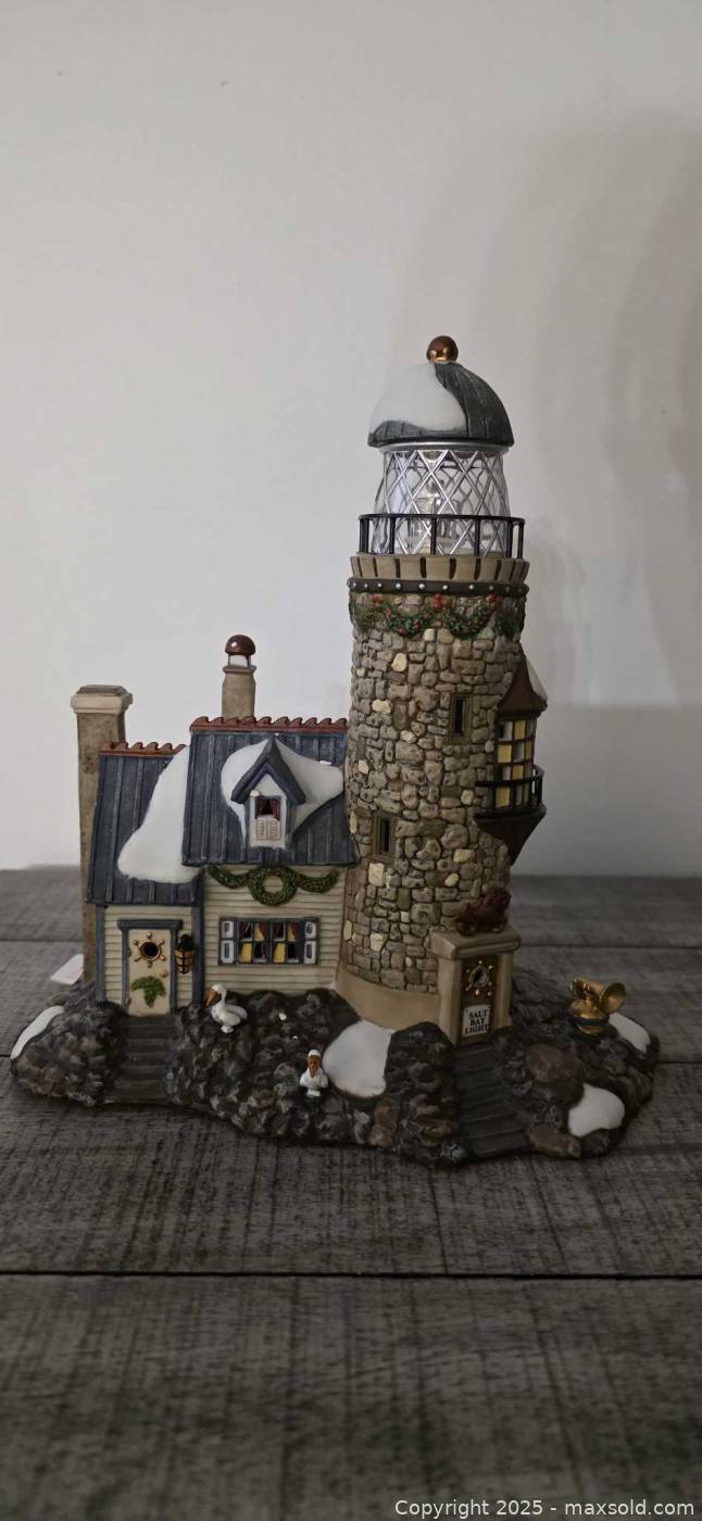 Department 56 Christmas at Salt Bay Lighthouse | Maxsold