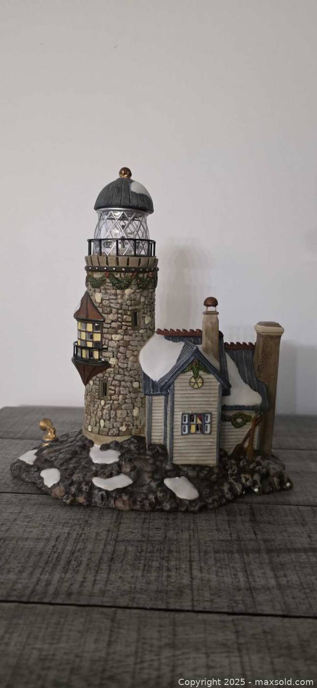 Department 56 Christmas at Salt Bay Lighthouse | Maxsold