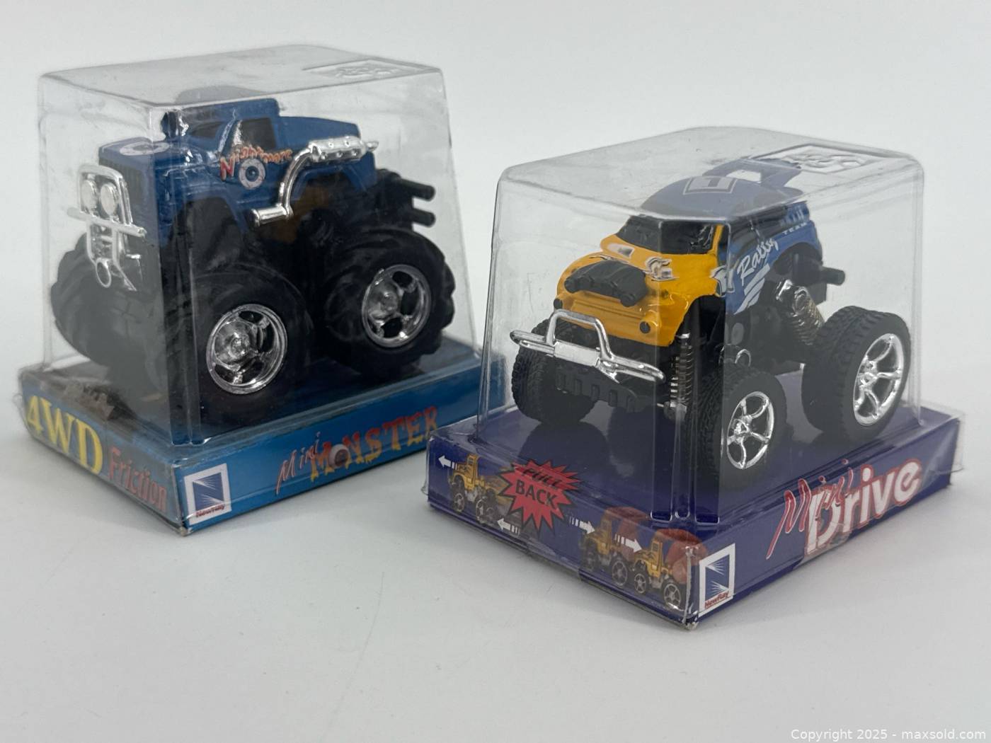 NewRay Mini Monster and Mini Drive toy trucks | Maxsold
