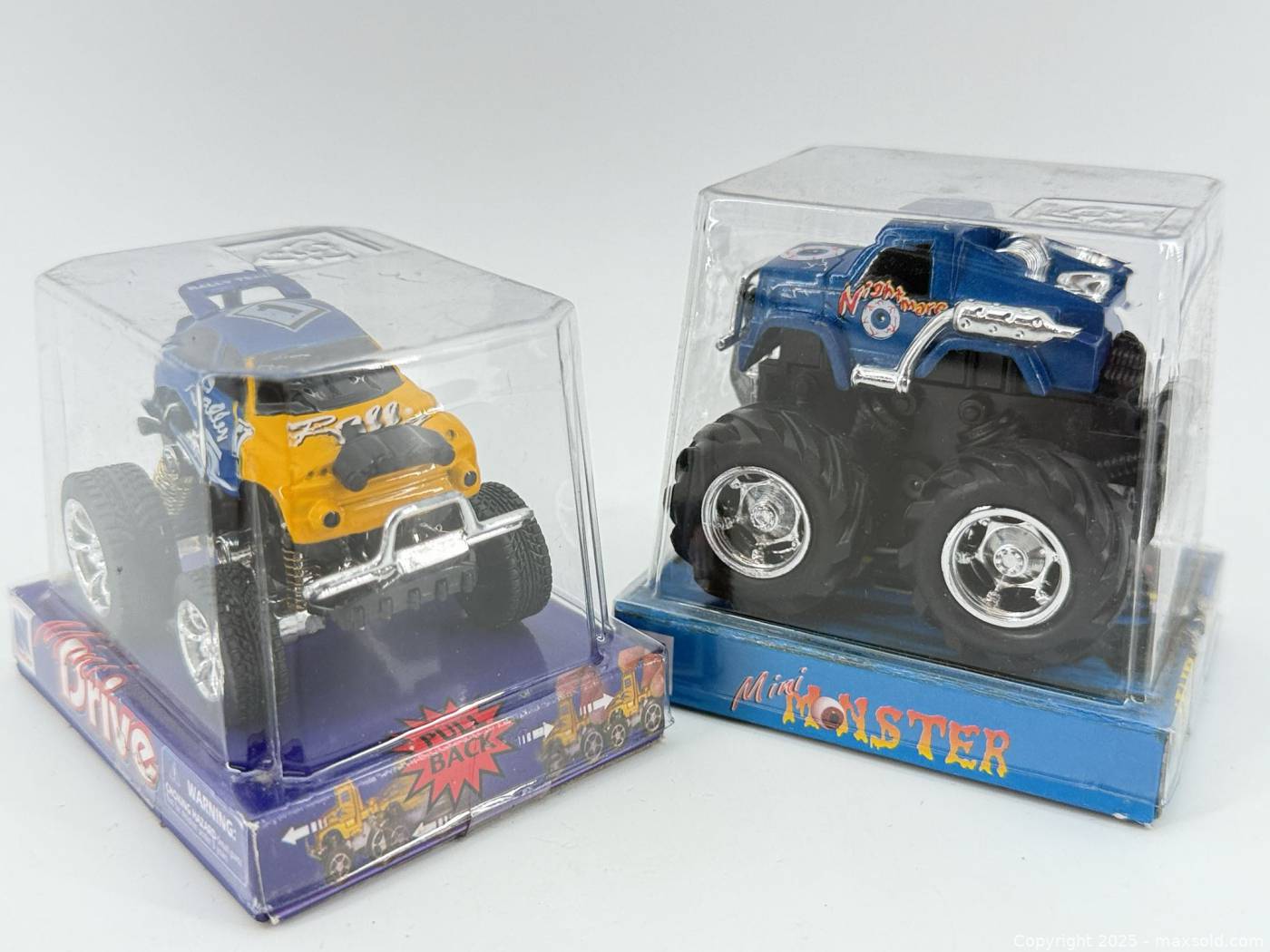 NewRay Mini Monster and Mini Drive toy trucks | Maxsold