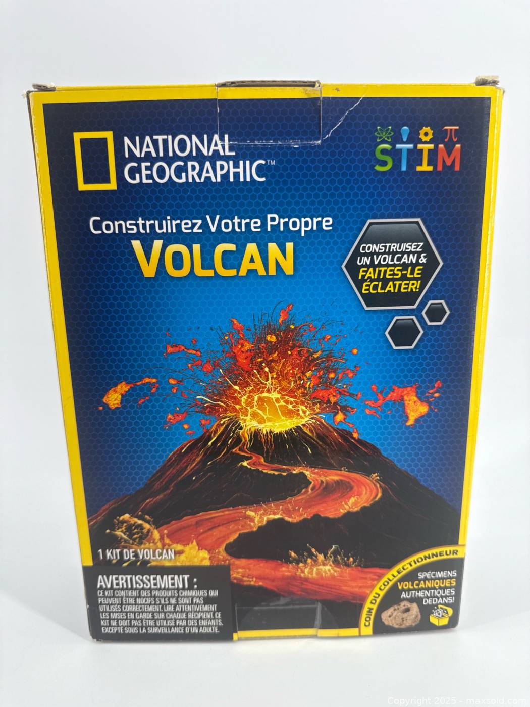 National Geographic Build Your Own Volcano STEM science kit - sealed ...
