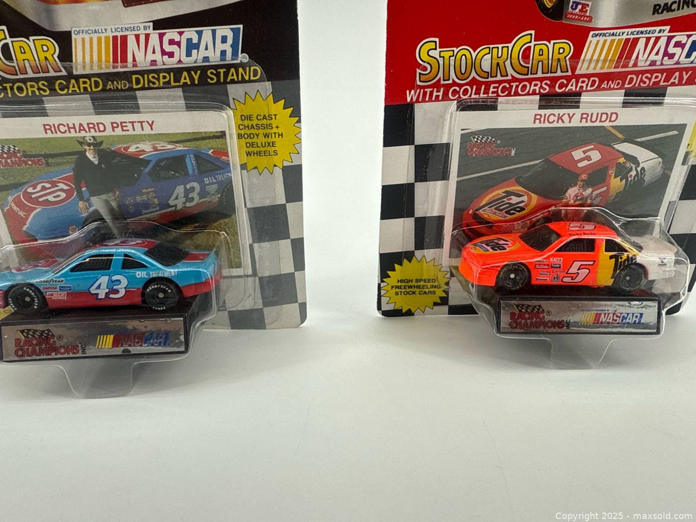 Racing Champions Richard Petty #43 & Ricky Rudd #5 1:64 Die-Cast NASCAR ...