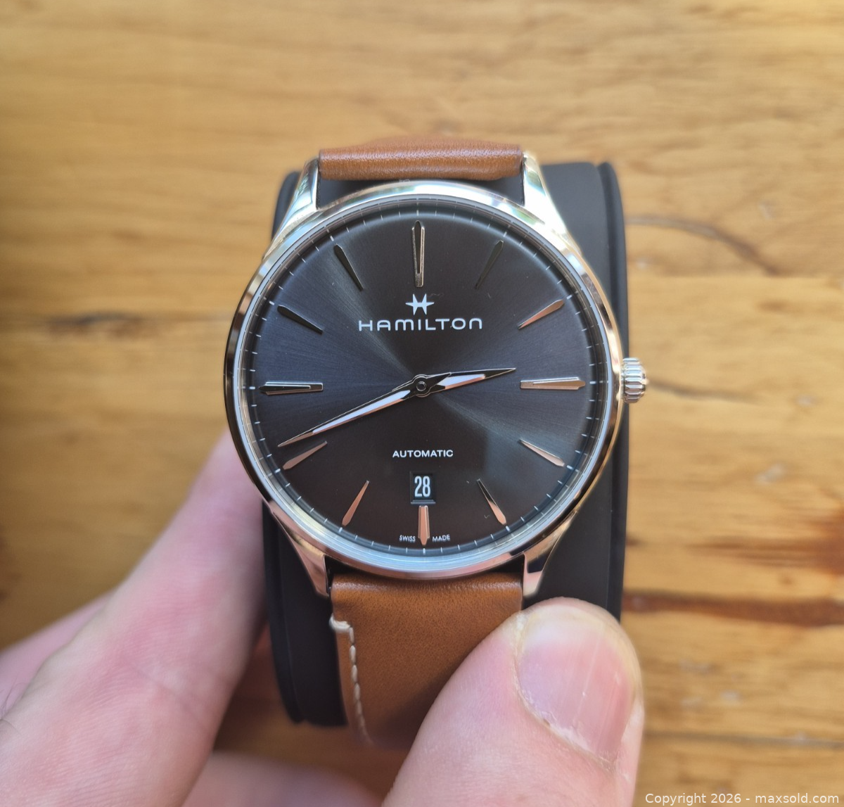 Hamilton Jazzmaster Thinline Automatic Watch | Maxsold