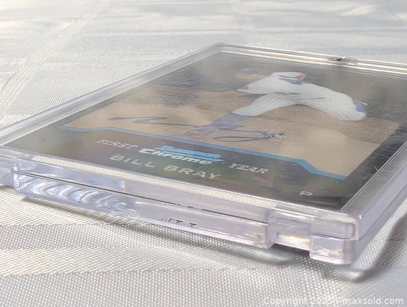 Bill Bray autographed Bowman Chrome card | Maxsold