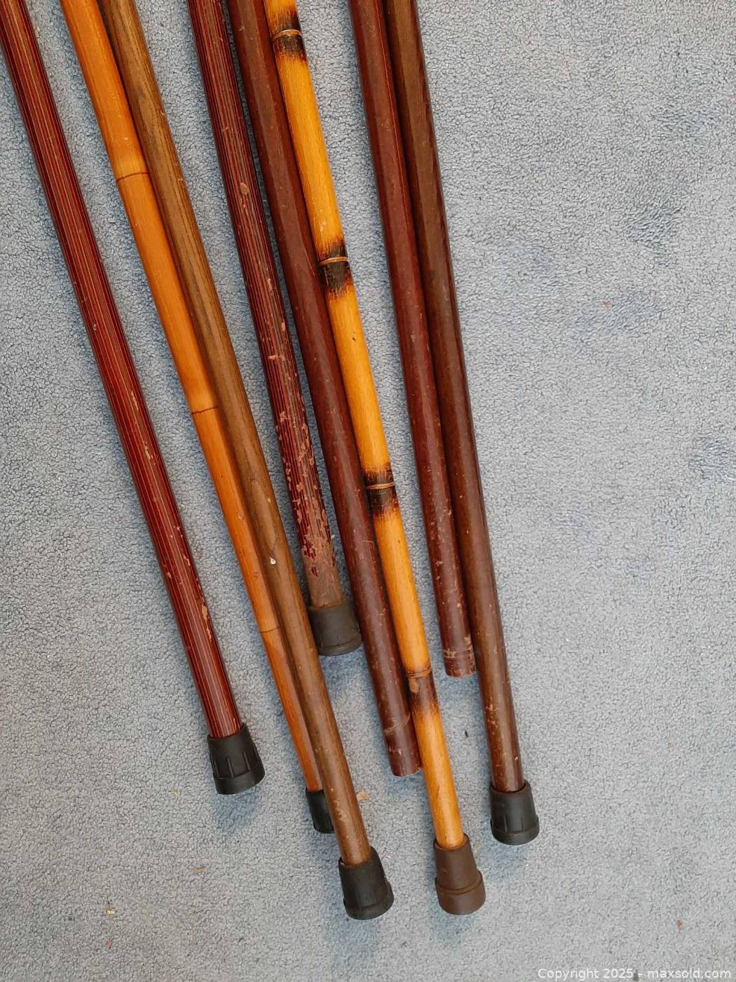 Bamboo and cherry wood canes | Maxsold