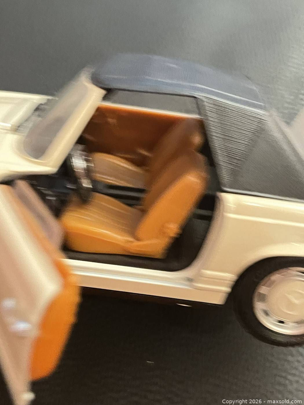 Red and Cream 1968 Mercedes-Benz 280 SL model cars | Maxsold