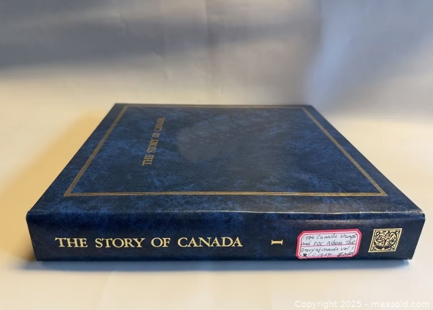 1984 The Story of Canada Volume I Stamp and FDC Album | Maxsold
