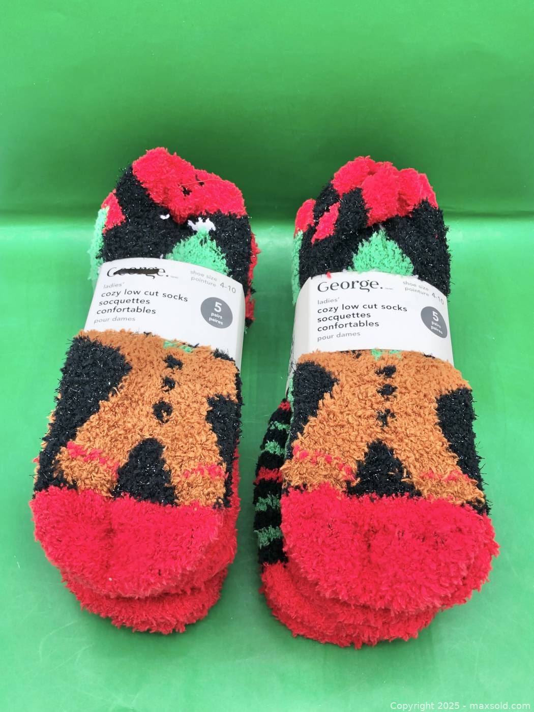 10 Pairs George Cozy Low-Cut Socks | Maxsold