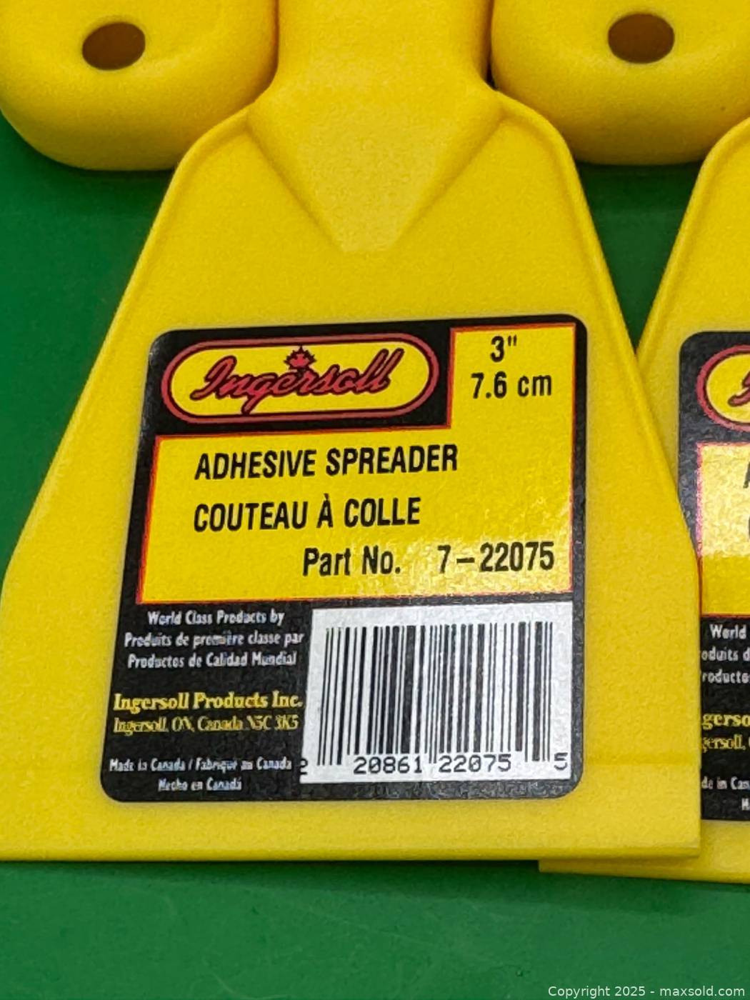 6 Ingersoll 3" Adhesive Spreaders | Maxsold
