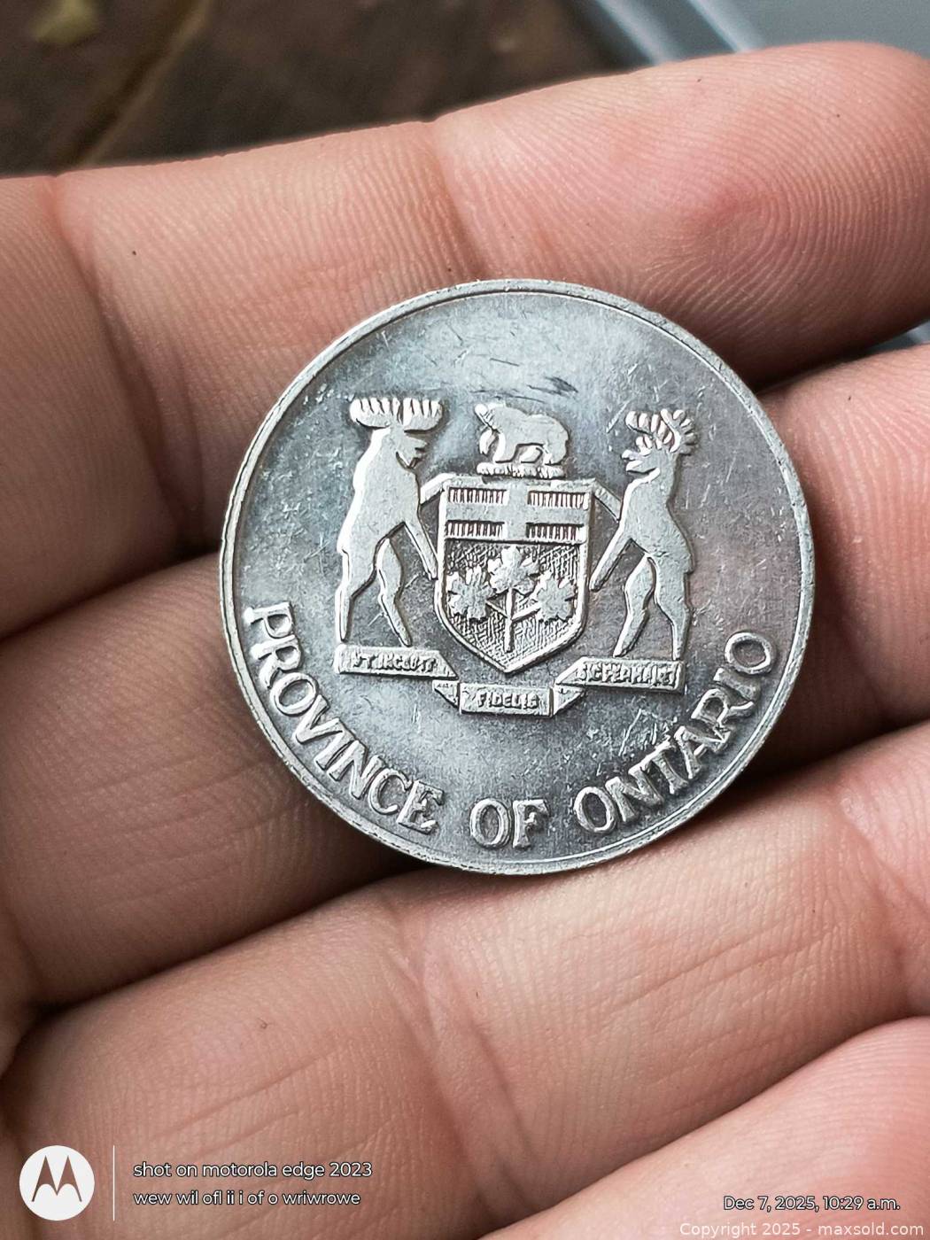 1977 Queen Elizabeth II Silver Jubilee coin | Maxsold