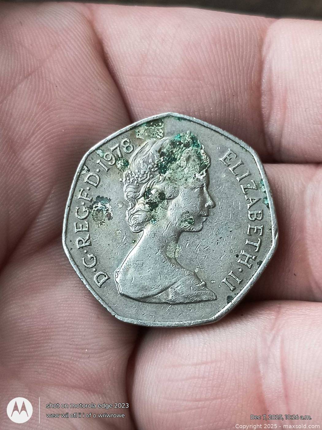 1978 United Kingdom 50p Coin | Maxsold
