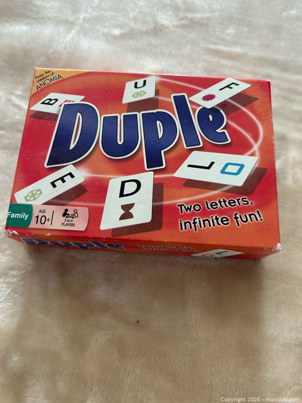 Duple word game | Maxsold