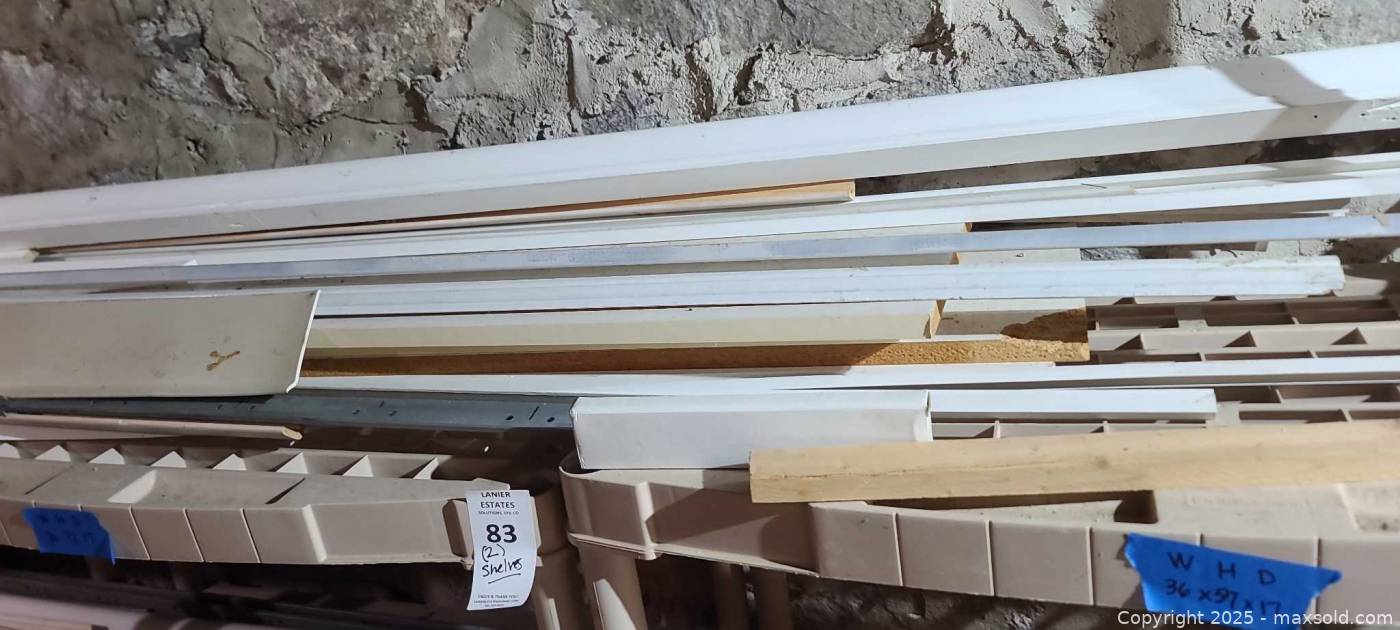 Assorted wood, metal and vinyl trim | Maxsold