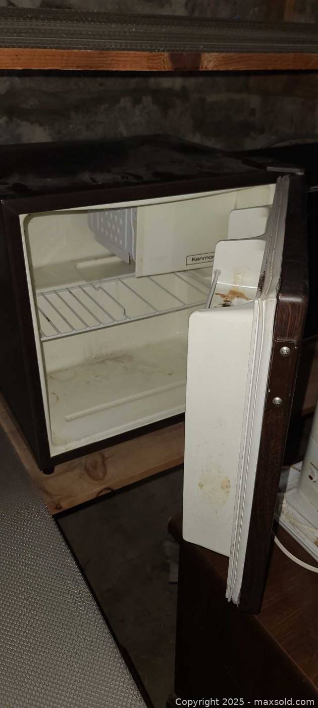 Vintage Kenmore Microwave, Mini Fridge, Krups Coffee Maker, Salton ...