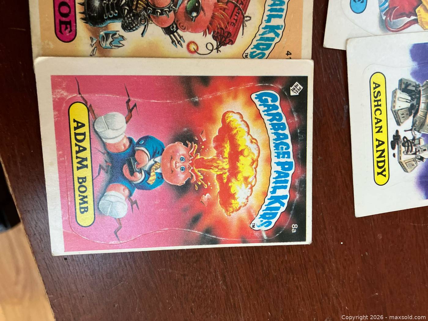 Garbage Pail Kids trading cards, ~40, 1980s | Maxsold