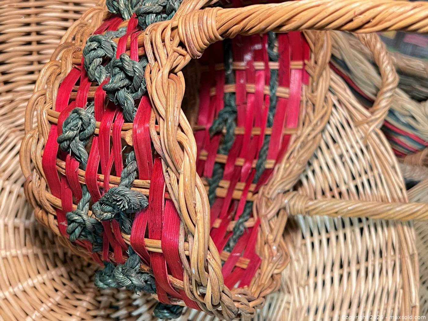 20+ Woven Wicker Baskets | Maxsold