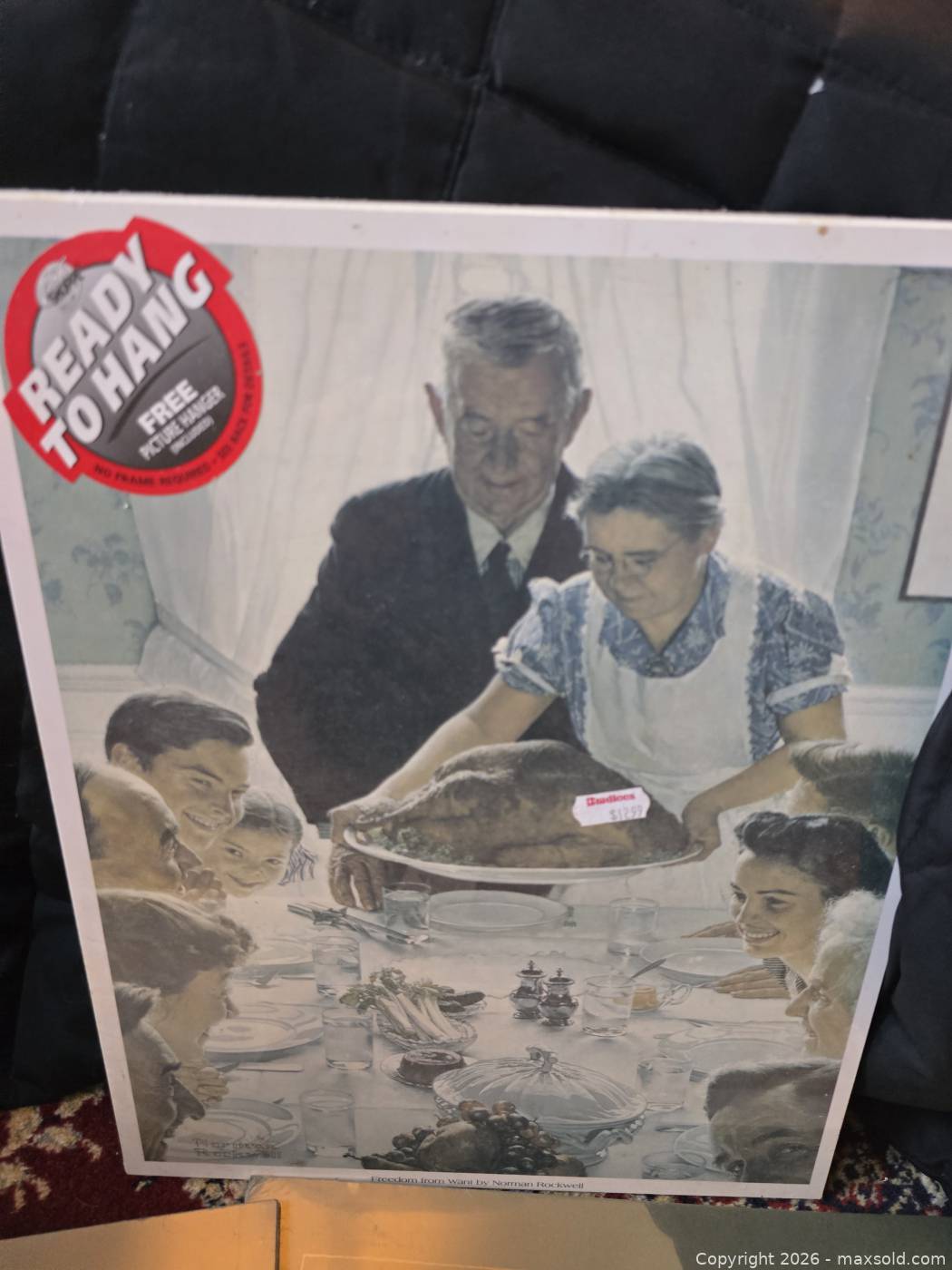 Norman Rockwell Poster & 2 Róisín O'Shea Irish Prints | Maxsold