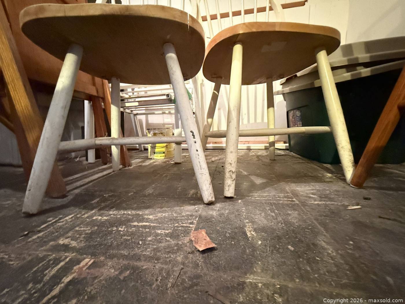 Wooden Spindle-back & Folding Chairs | Maxsold