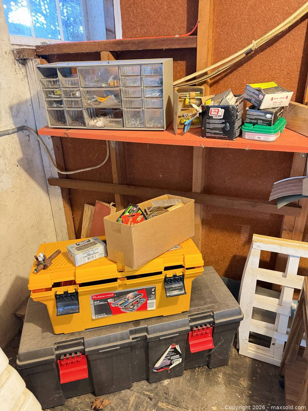 Toolboxes, Parts Organizer And Loose Hardware | Maxsold