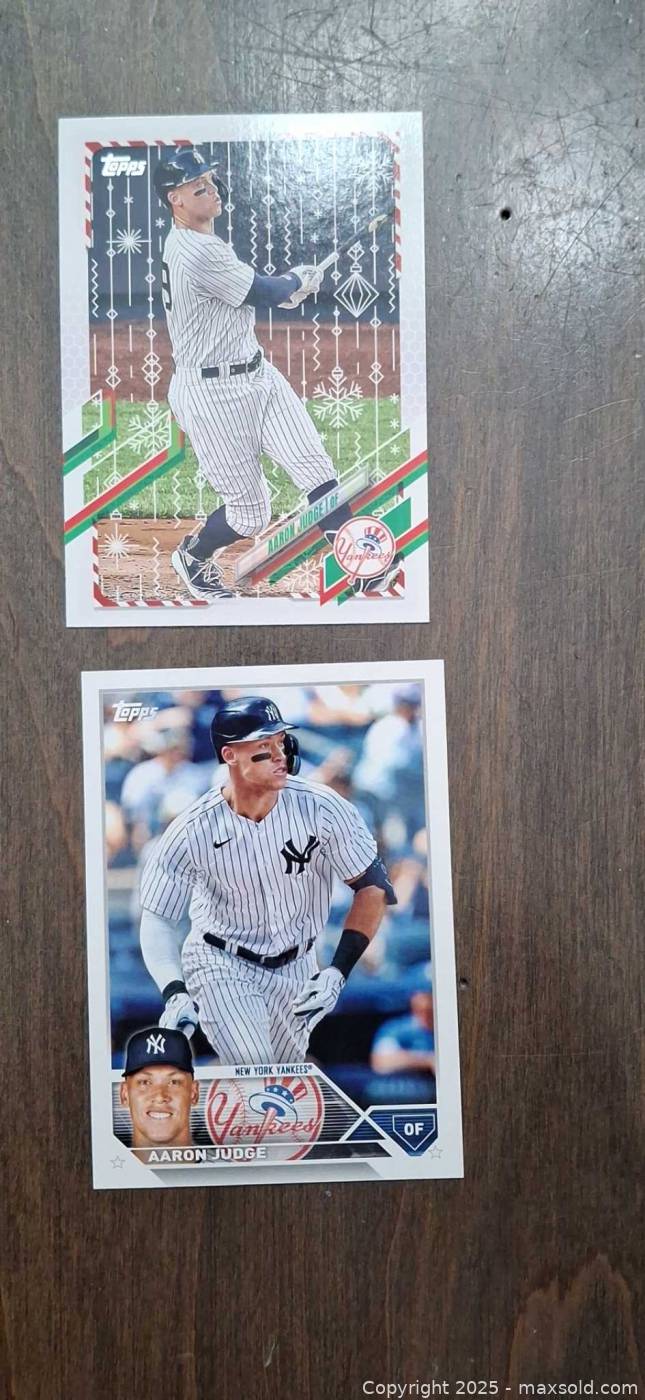 Aaron Judge baseball trading cards | Maxsold