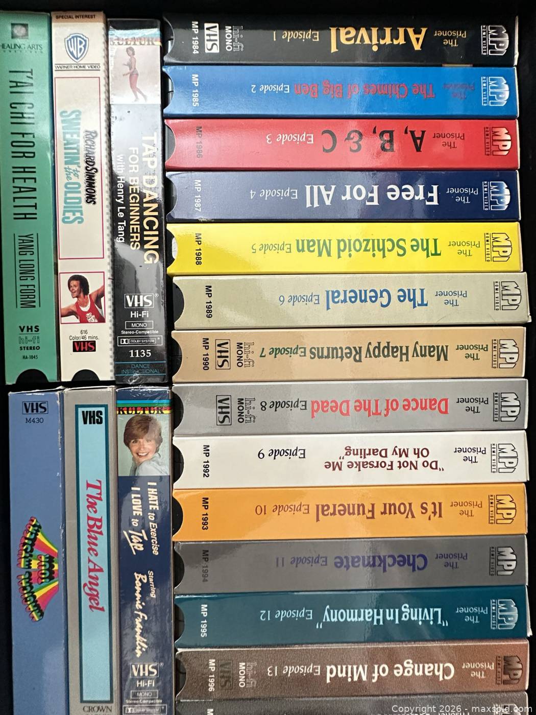 Approx. 28 VHS tapes | Maxsold