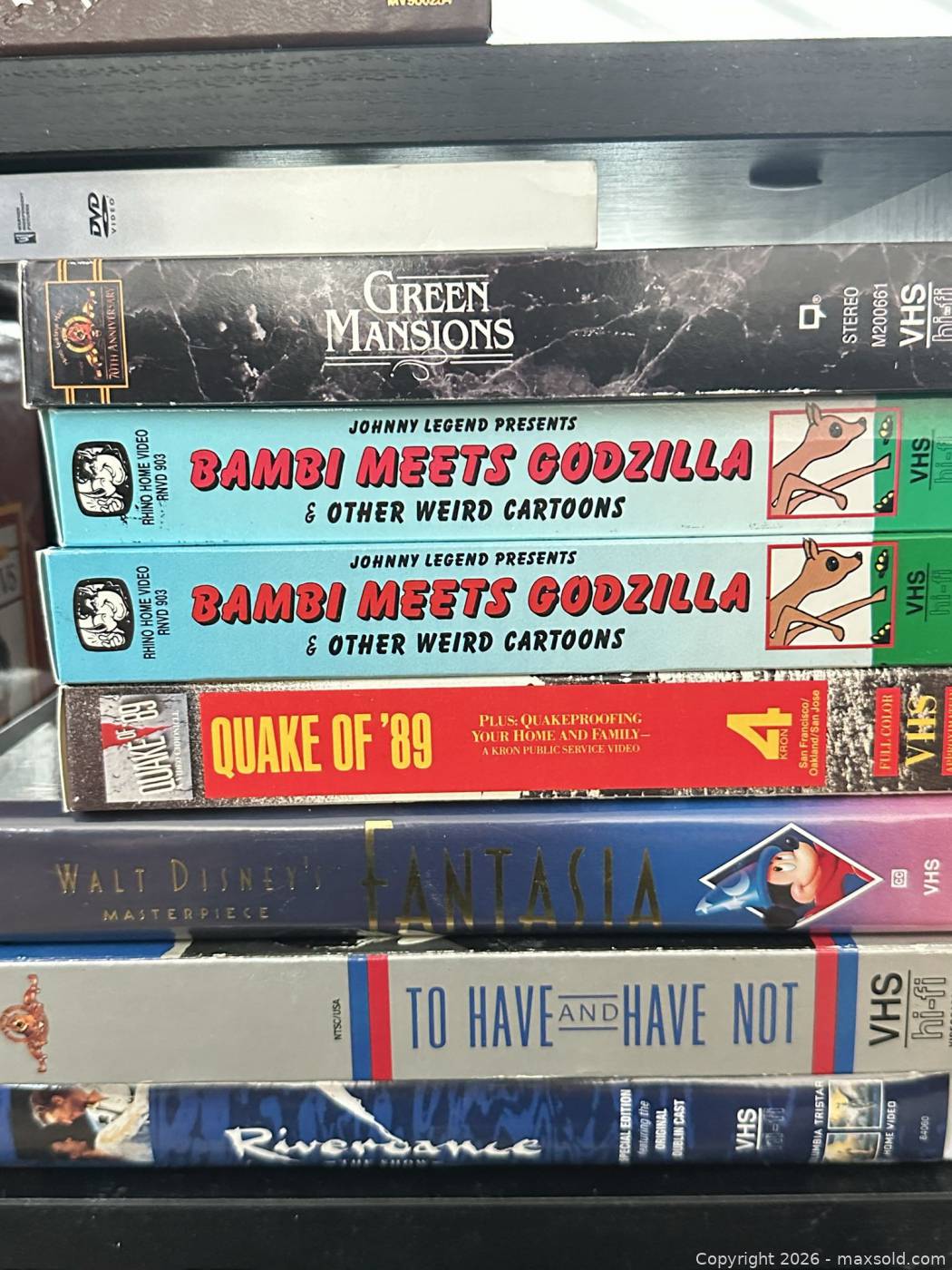 Home Video Tapes And DVDs – 16 Classic Titles | Maxsold