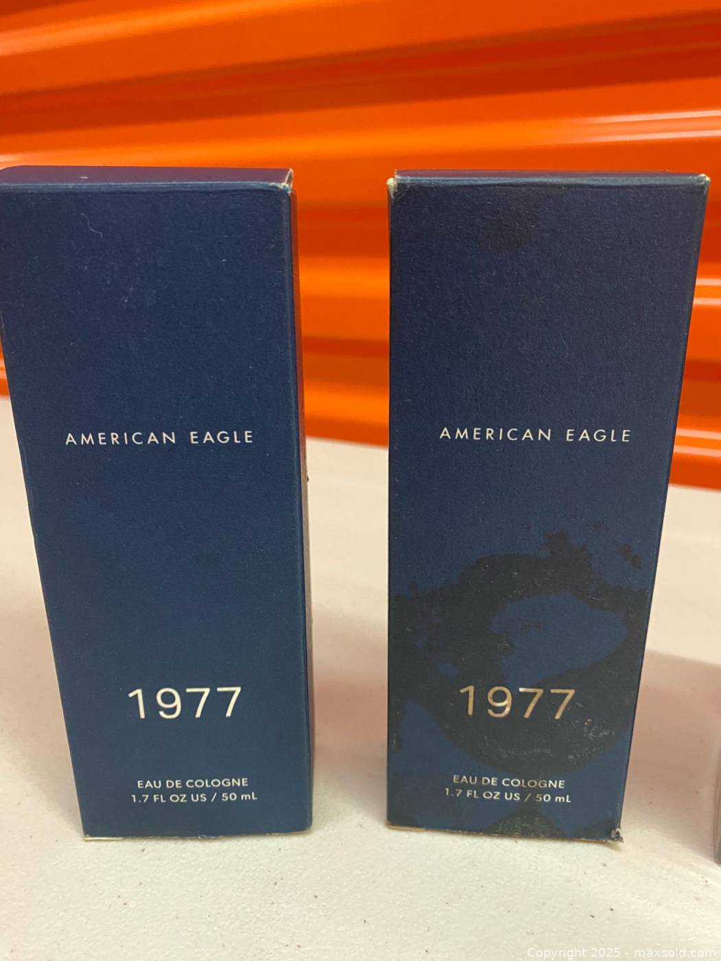 American Eagle Fear Nothing & 1977 colognes with Versace spray | Maxsold