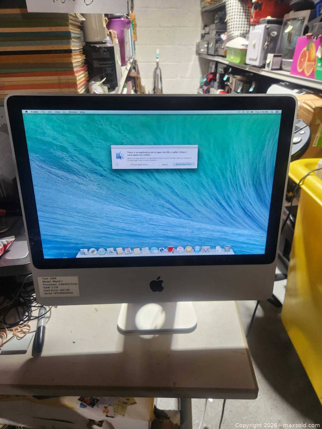 Apple iMac 8,1 Desktop Computer | Maxsold