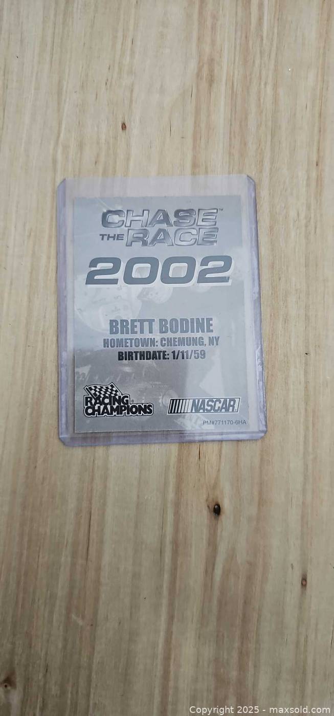 8 Winners Circle NASCAR trading cards | Maxsold