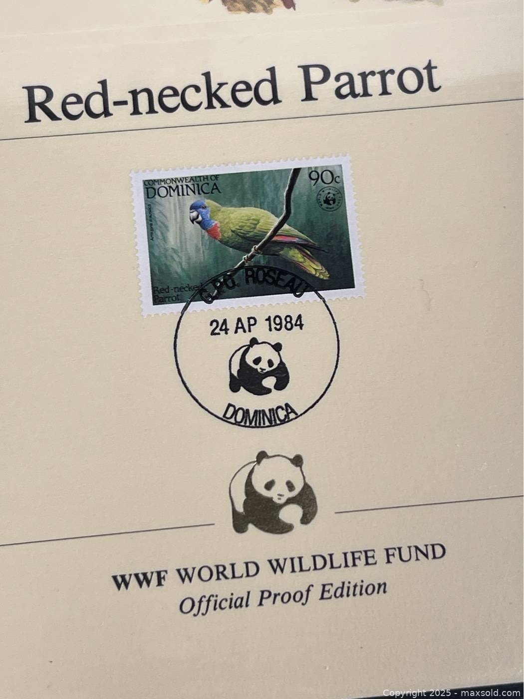 WWF stamp album with first day covers | Maxsold
