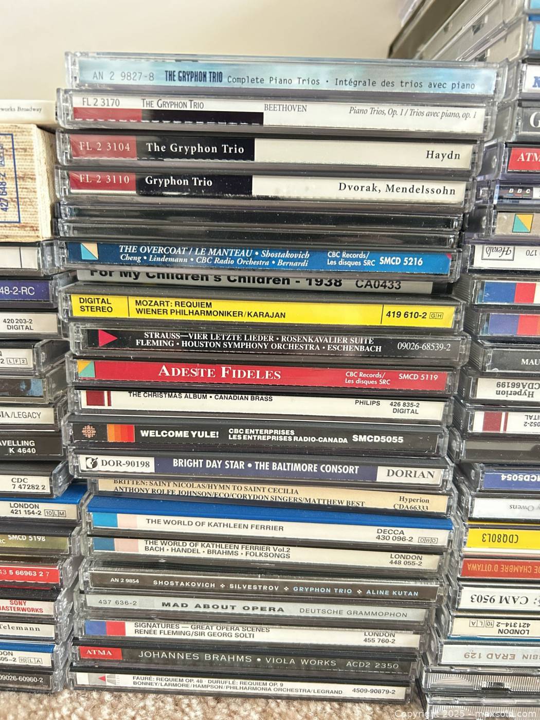 Approx. 100 classical & related music CDs | Maxsold