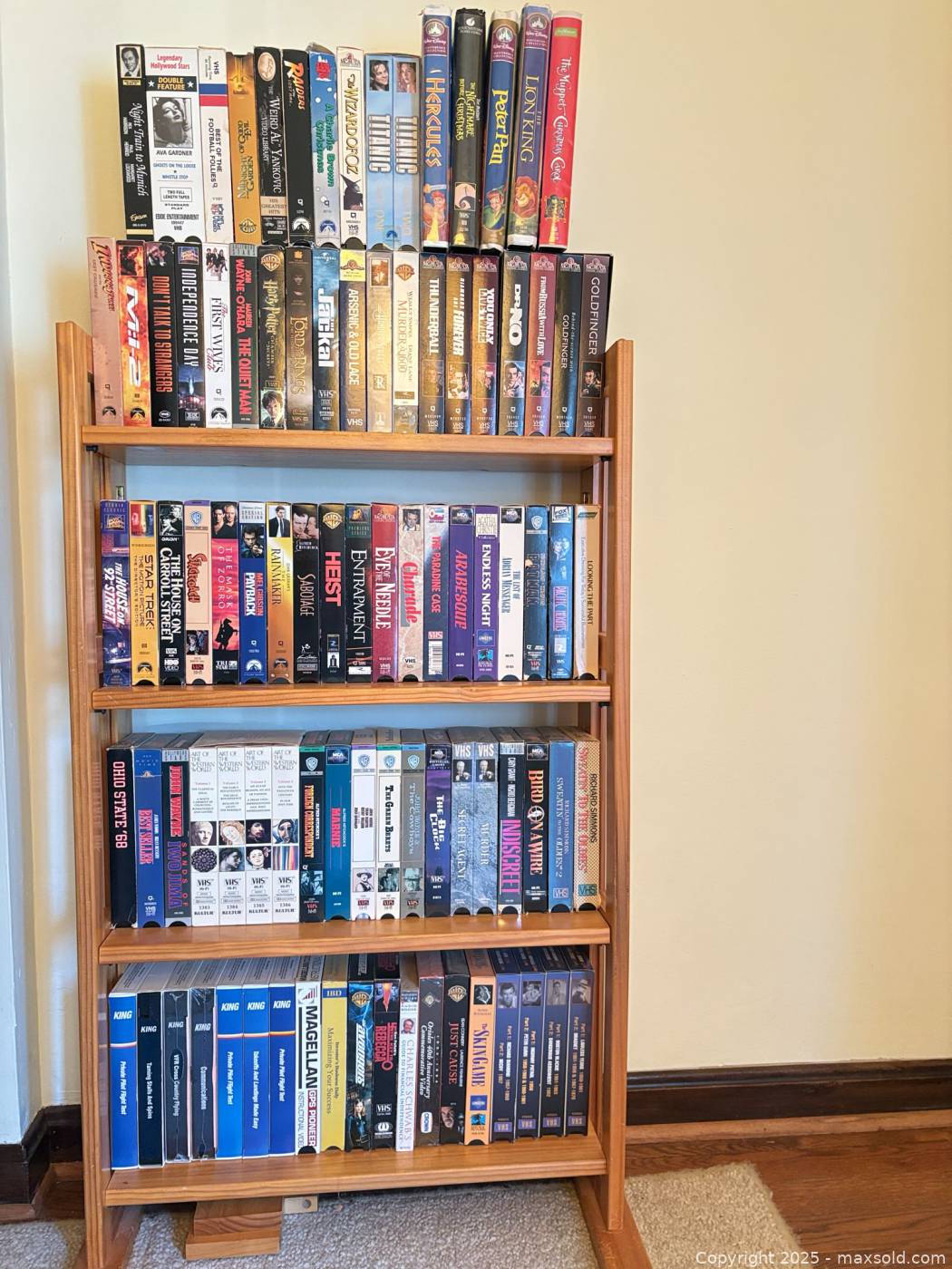 Mixed media VHS, DVD and audio CD collection | Maxsold