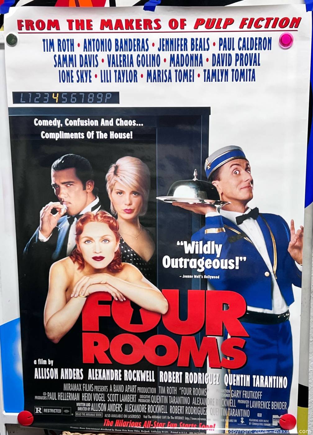 Four Rooms original movie poster | Maxsold