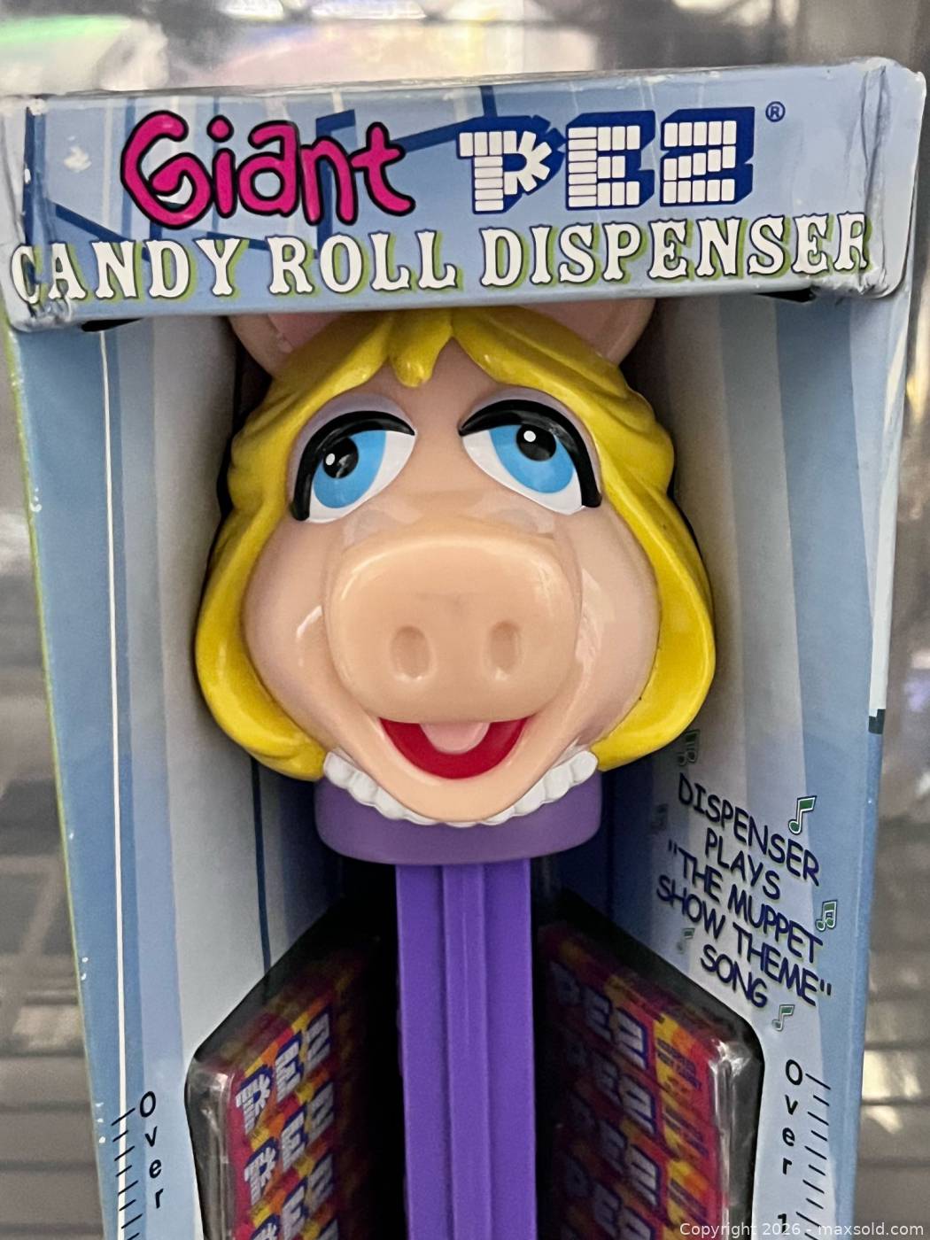 Miss Piggy Giant PEZ Candy Roll Dispenser | Maxsold