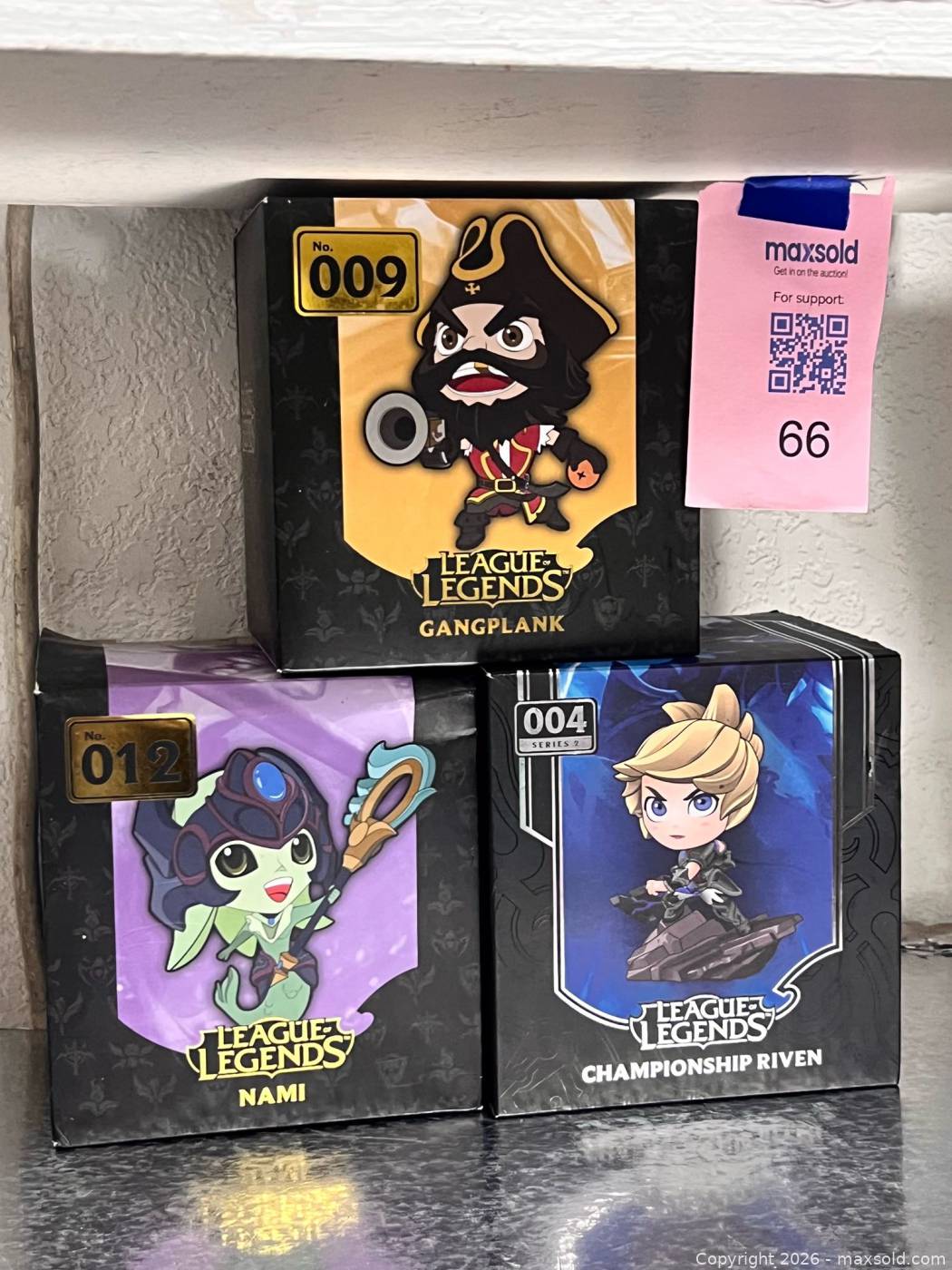 League of Legends Vinyl Figures – Gangplank, Championship Riven, Nami ...
