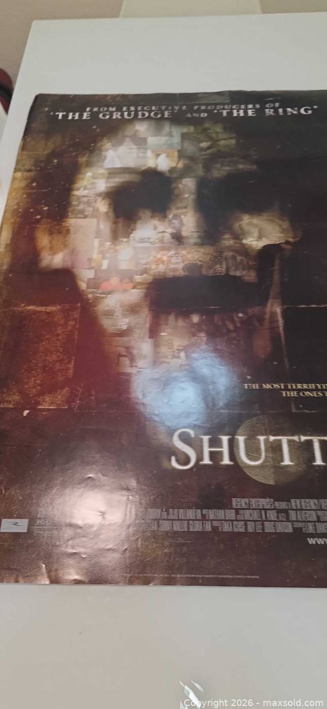 Shutter original movie poster | Maxsold