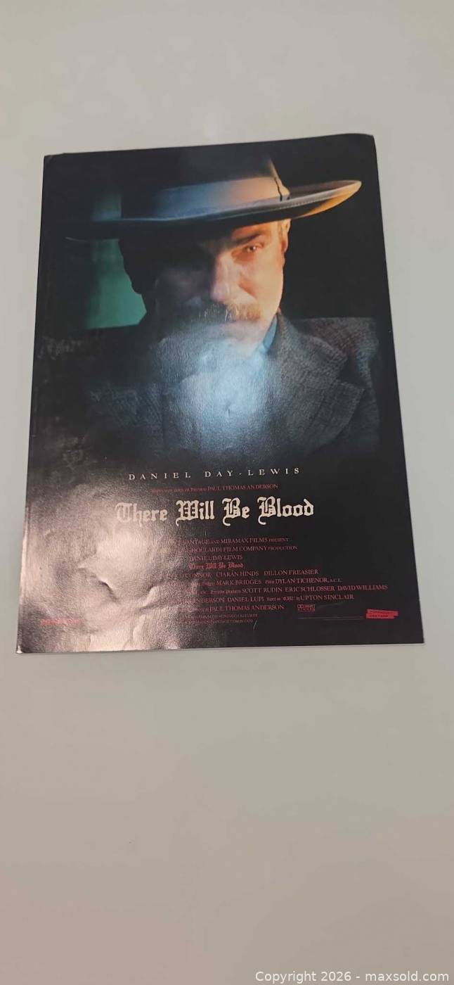 There Will Be Blood movie poster | Maxsold