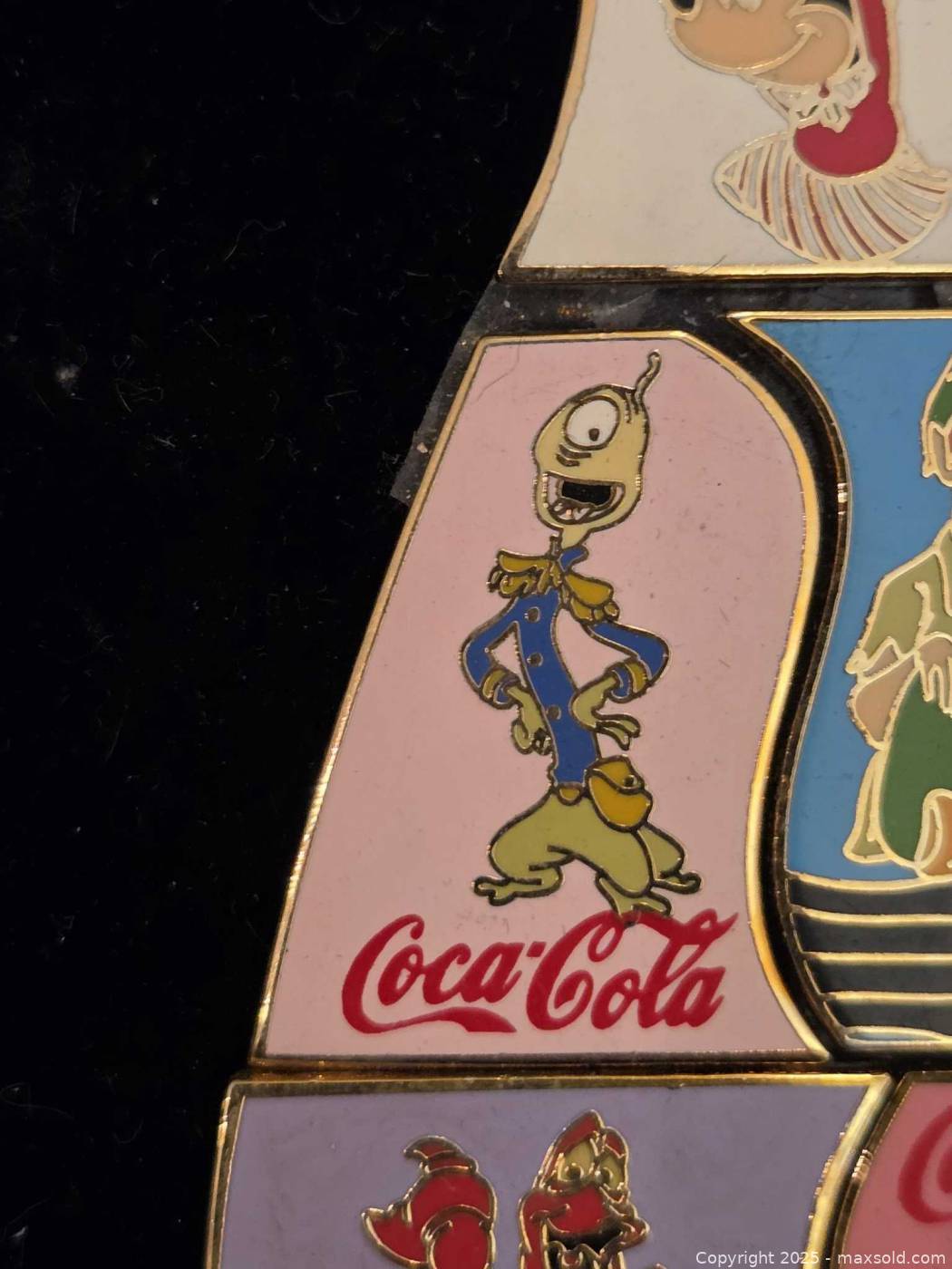 Disney Coca-Cola bottle pin set | Maxsold