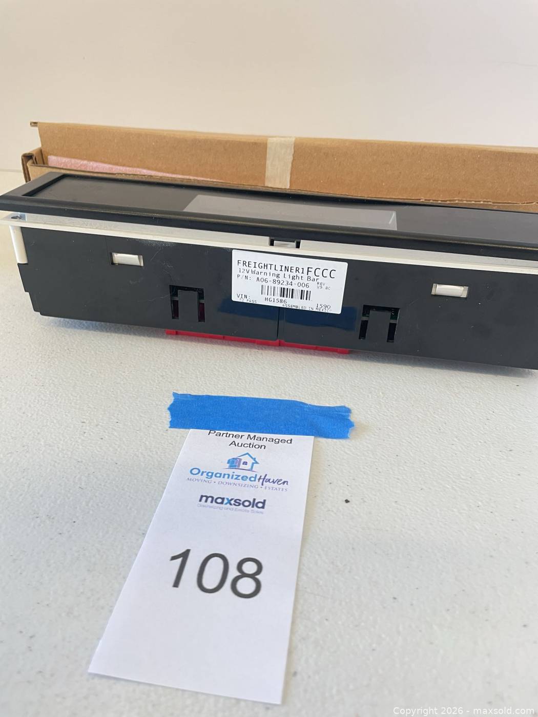 Freightliner 12V Warning Light Module A06-89234-006 | Maxsold