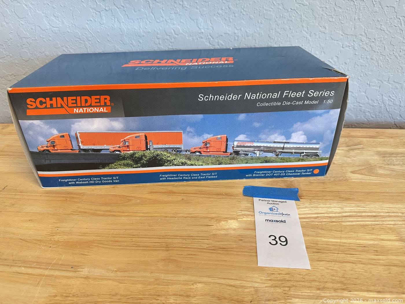 Schneider National 1:50 Freightliner Century Class Tractor & 53' Box ...