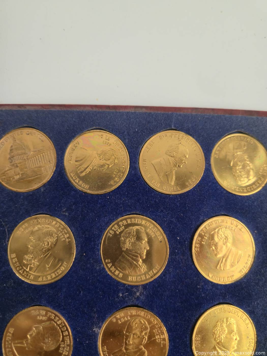 A Coin History of Our Presidents coin set | Maxsold