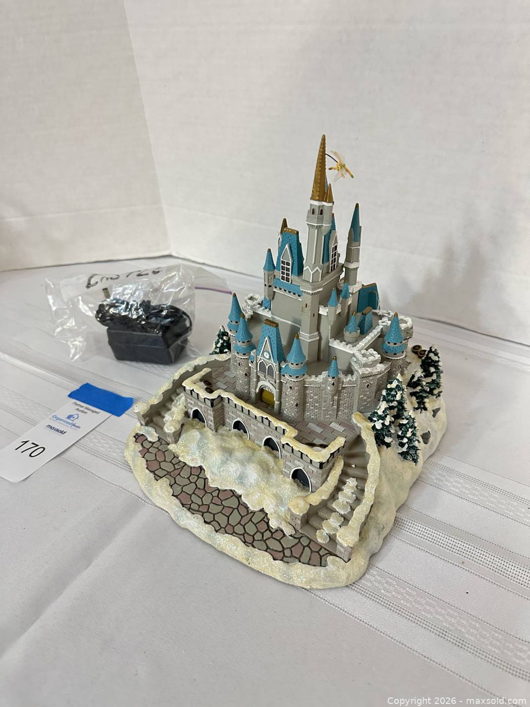 Lighted Disney-Style Castle Figurine | Maxsold