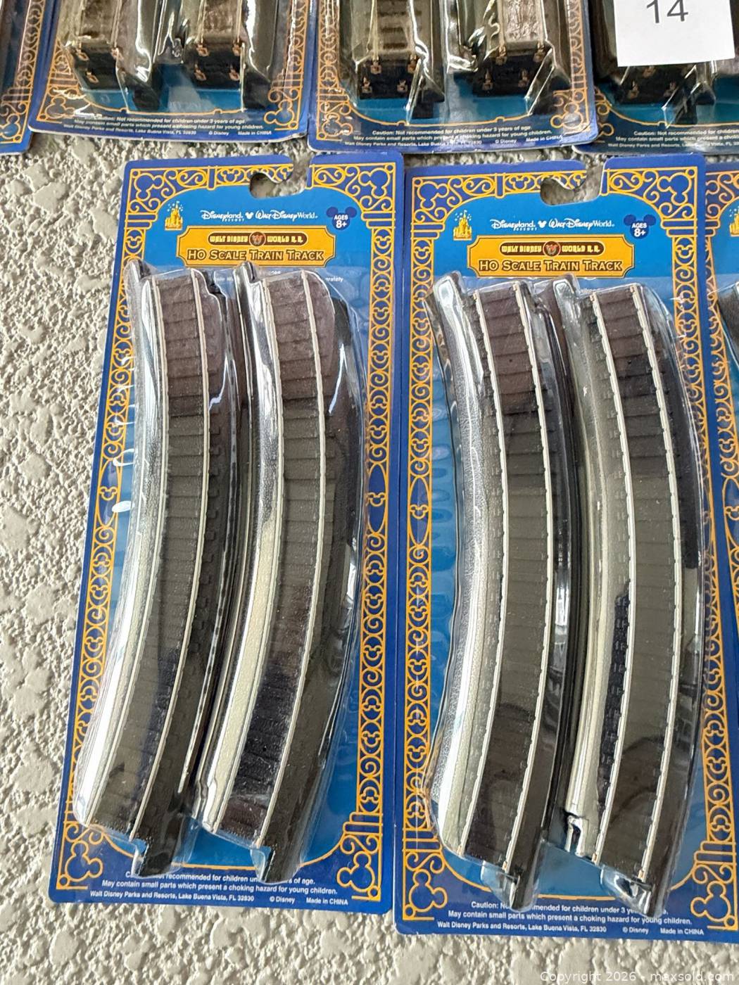 2 Walt Disney World R.R. HO train sets with unopened HO track packs ...