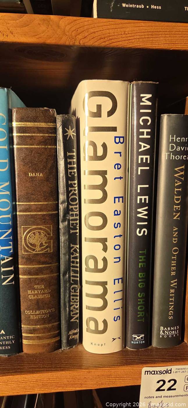 Mixed genre book lot ~60‐80 volumes | Maxsold