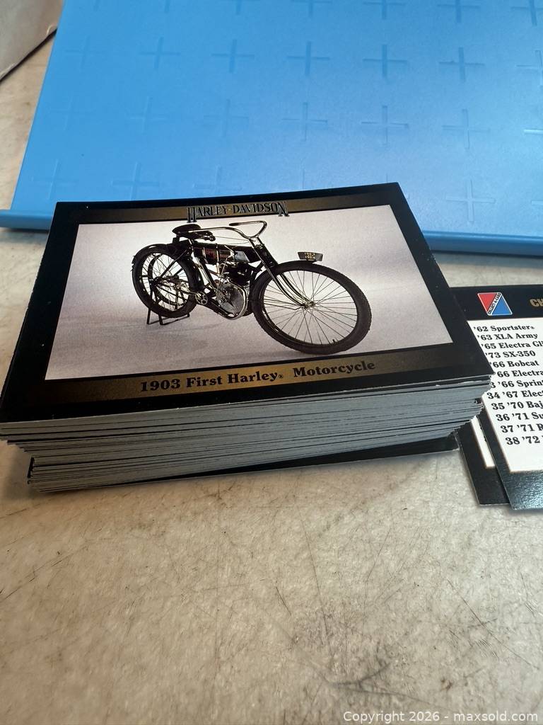 Harley-Davidson collector trading cards | Maxsold
