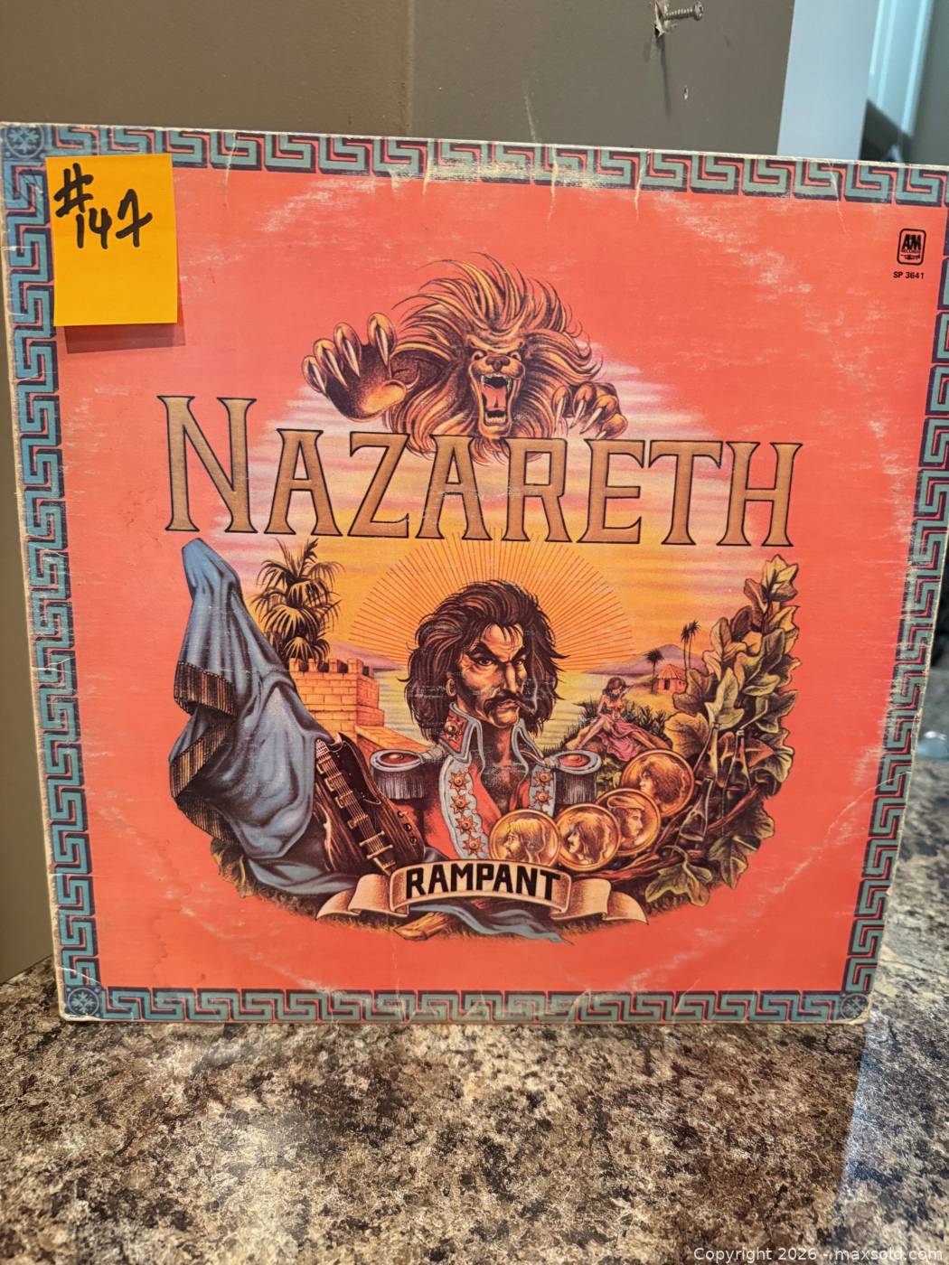Nazareth Rampant vinyl LP record | Maxsold