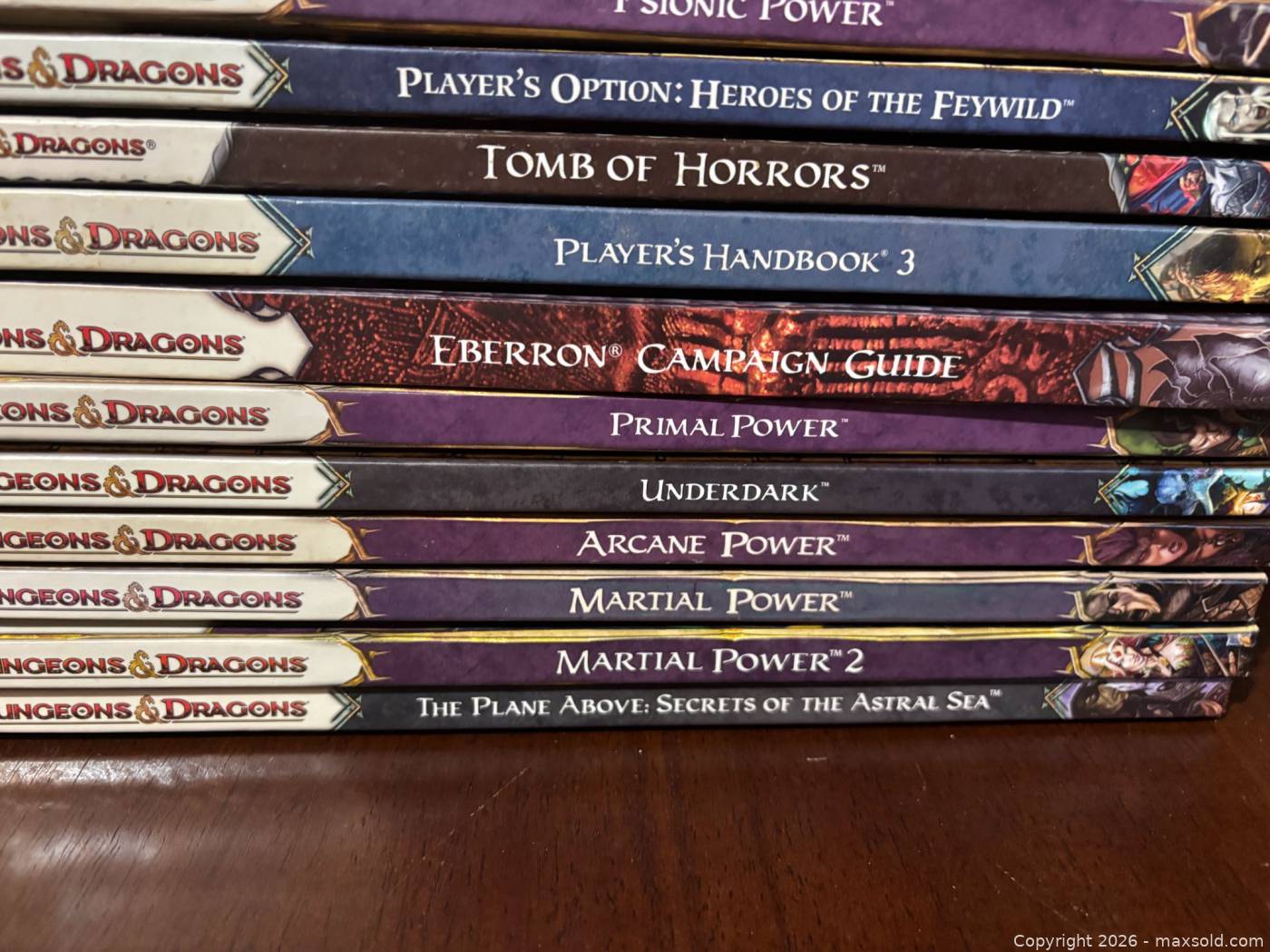 Dungeons & Dragons 4e Softcover Books, 13 | Maxsold