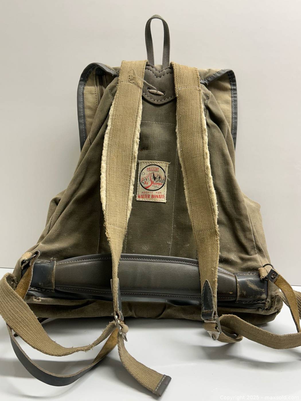Millet Le Sherpa canvas backpack | Maxsold