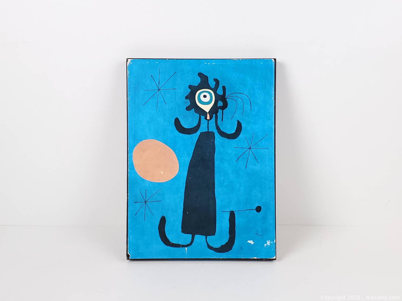Joan Miro print Women in Front of the Sun | Maxsold