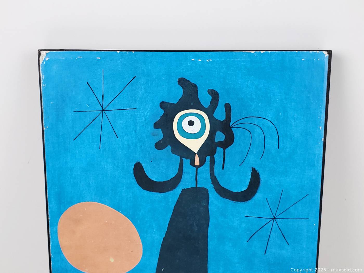 Joan Miro print Women in Front of the Sun | Maxsold